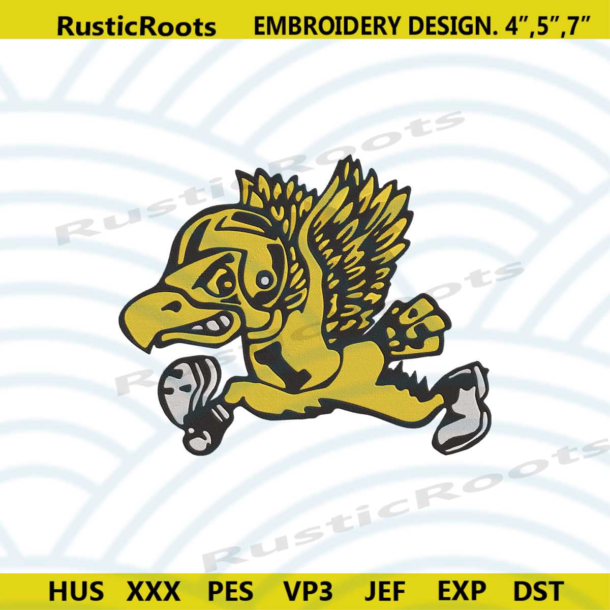 Iowa Hawkeyes Football Logo Embroidery, Iowa Hawkeyes Design | Inspire ...