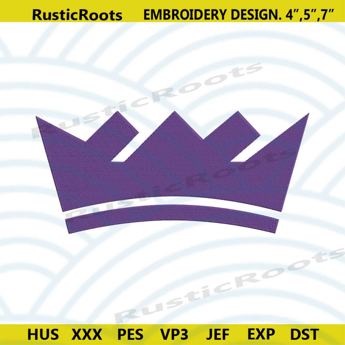 NBA Sacramento kings Logo Embroidery Design Files, Sacrament | Inspire ...
