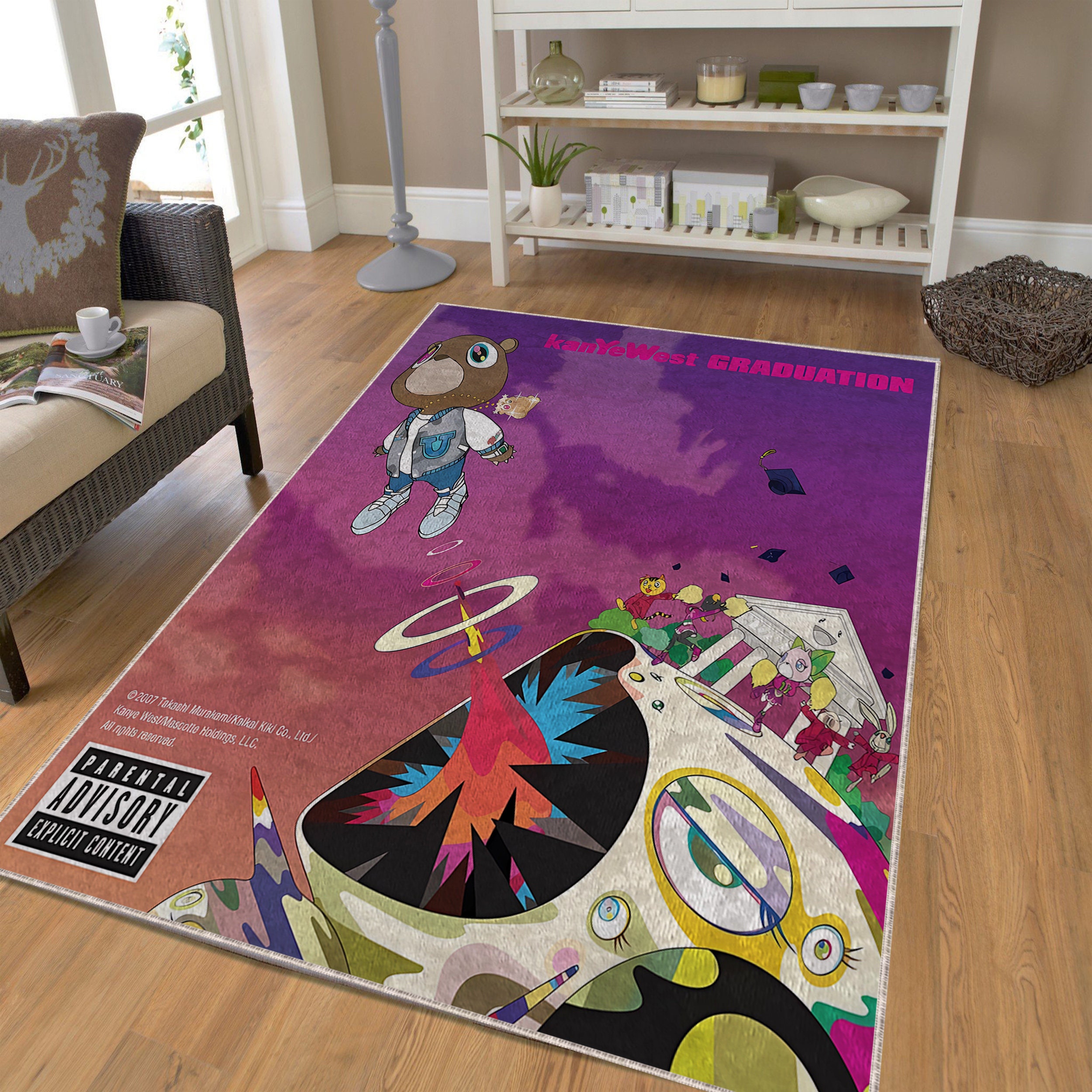 Hip-Hop Album Cover Rug, Hip-Hop Album Cover Decoration, Cus | Inspire ...