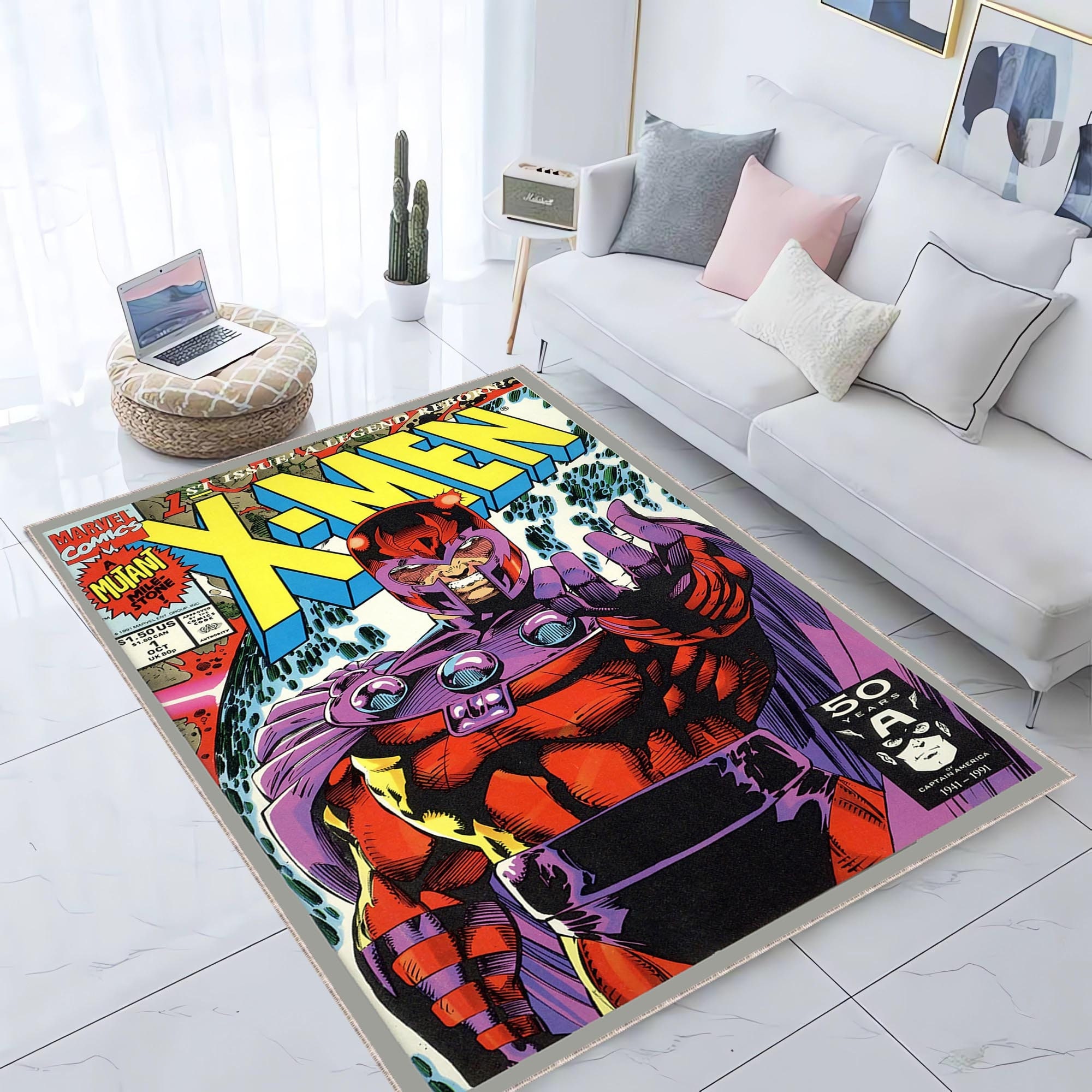 X-Men Legend Rug, Comic Cartoon Books No 1, Books First Numb | Inspire ...