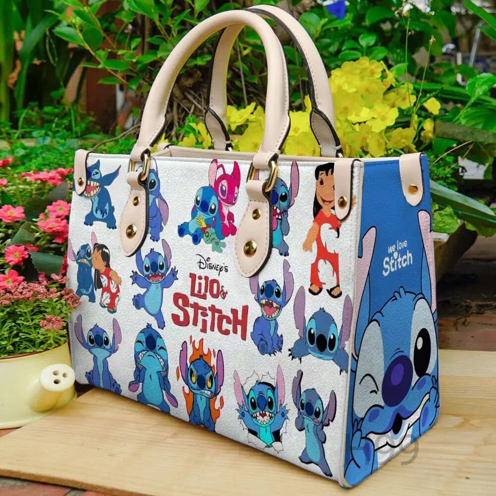Disney Lilo and Stitch Leather Handbag, Personalized Stitch | Inspire ...