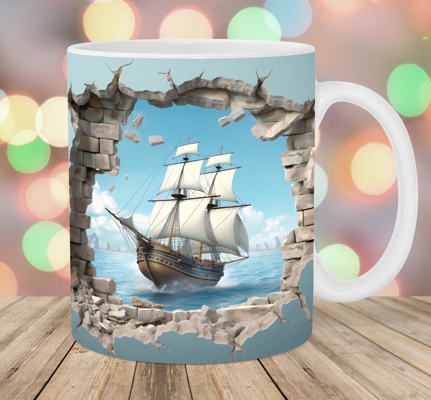Ship Mugs - Nautical Coffee Cups | Inspire Uplift