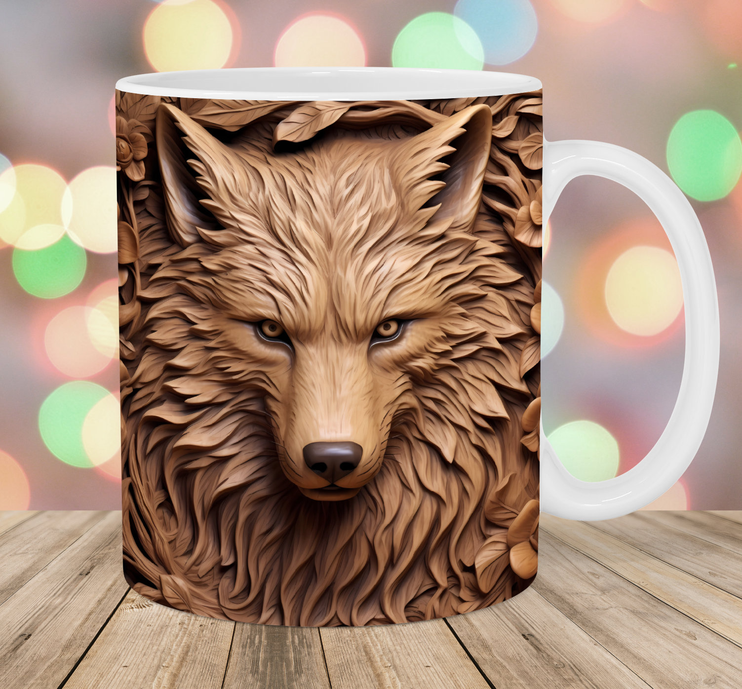 Wolf Mugs For Wildlife Enthusiasts | Inspire Uplift