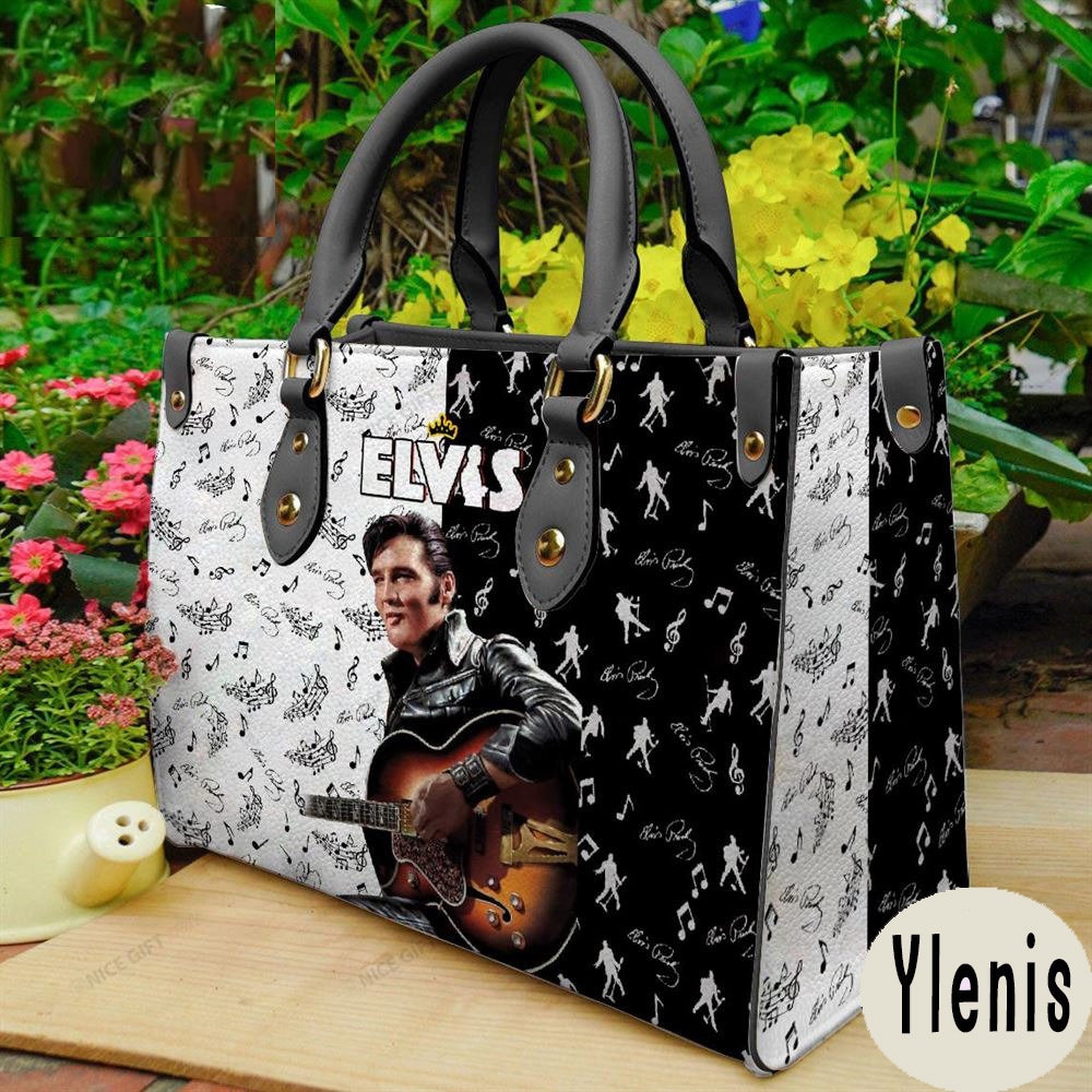 Elvis Presley Leather handBag,The King Of Rock Bag,Elvis Pre | Inspire ...