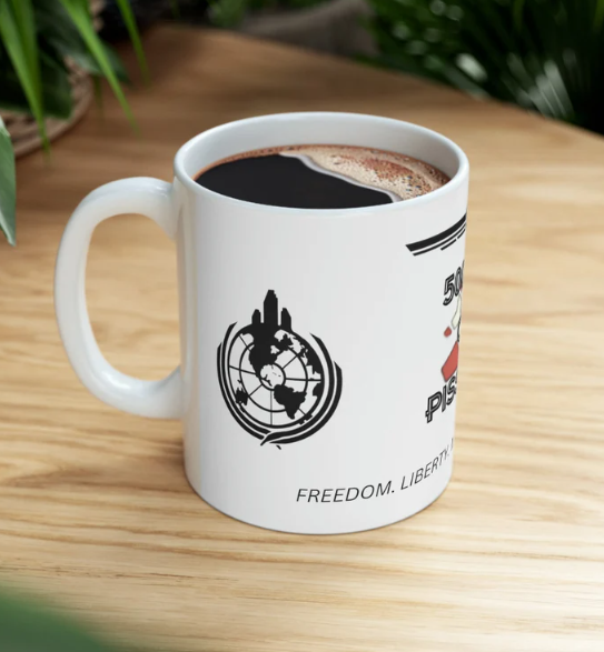 Helldivers 2 Stratagem Mug, 500KG Tactical Strike, Gaming Ce - Inspire ...