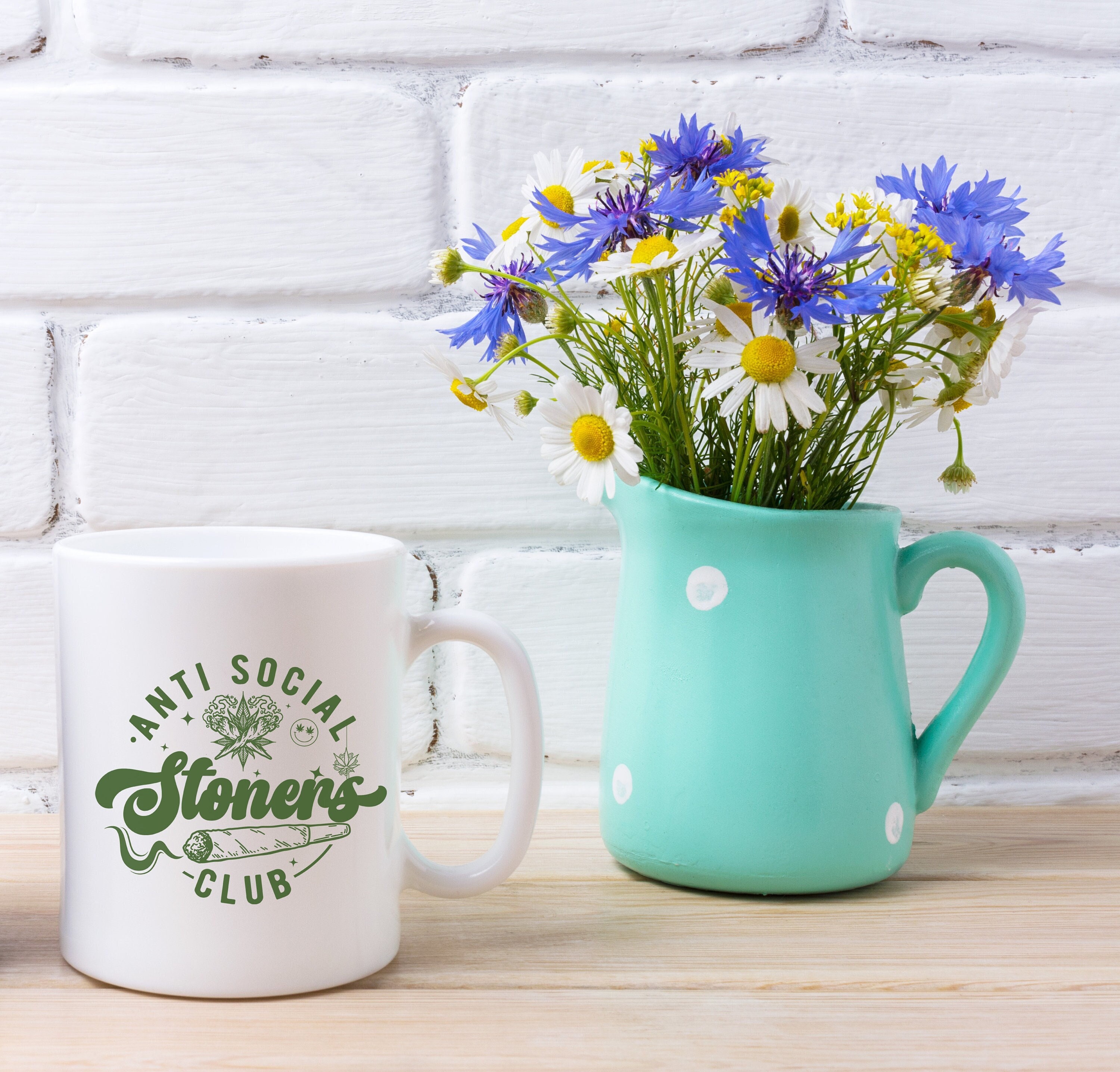 Cannabis Coffee Mug 1, Wake and Bake Mug, Weed Girly Marijua | Inspire ...