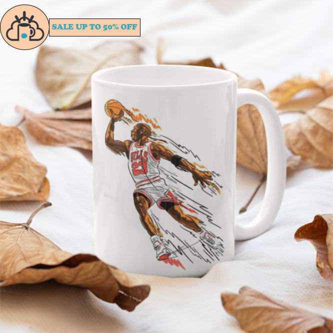 Michael Jordan Air Jordan Bulls Legend Gift For MJ Fan Mug | Inspire Uplift
