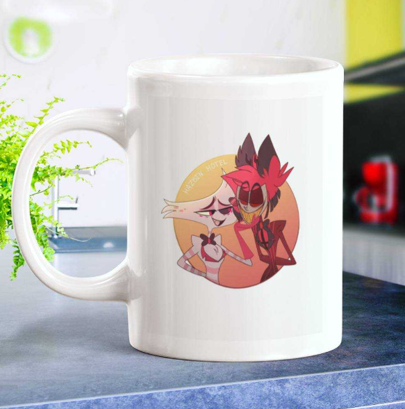 Hazbin Hotel Mug Alastor and Angel Dust Mug, Hazbin Hotel Ca - Inspire ...