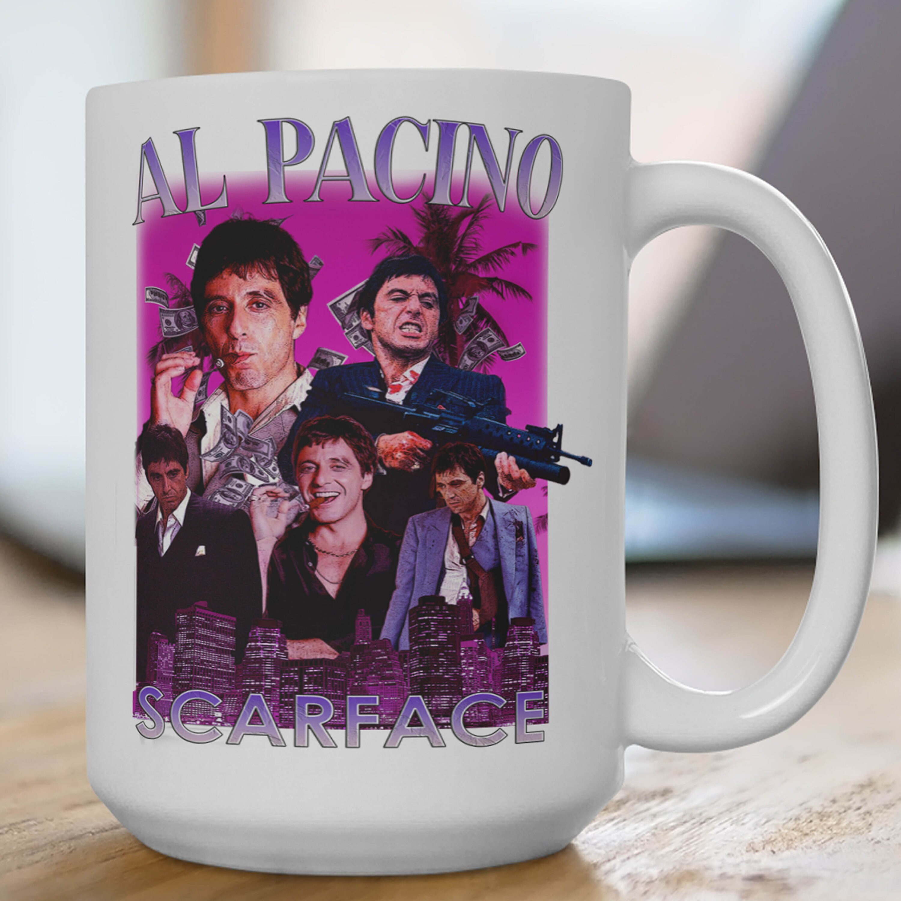 RETRO AL PACINO Mug, Al Pacino The Godfather Mug, Al Pacino | Inspire ...