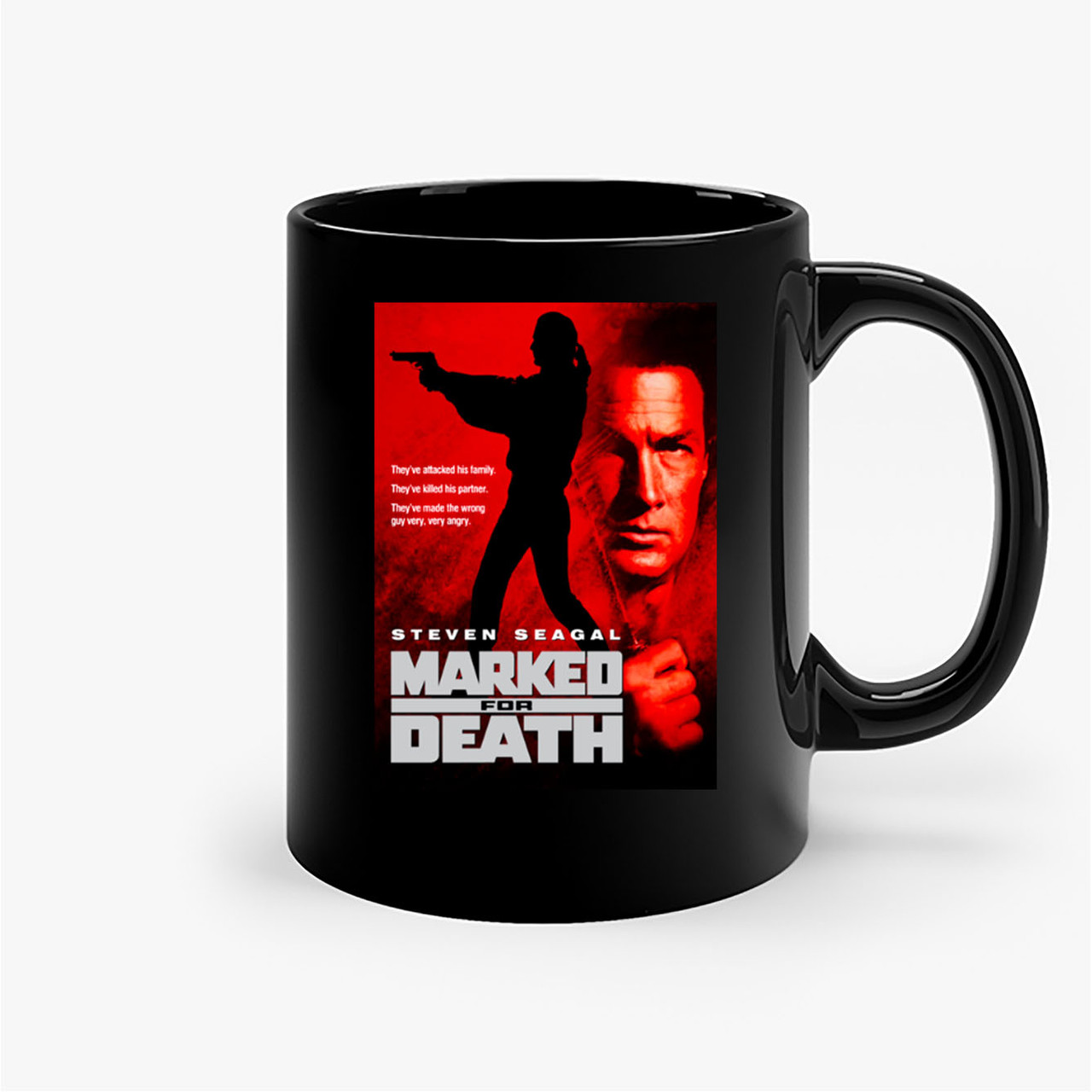 Marked For Death Action Movie Retro Ceramic Mugs, Funny Mug, | Inspire ...