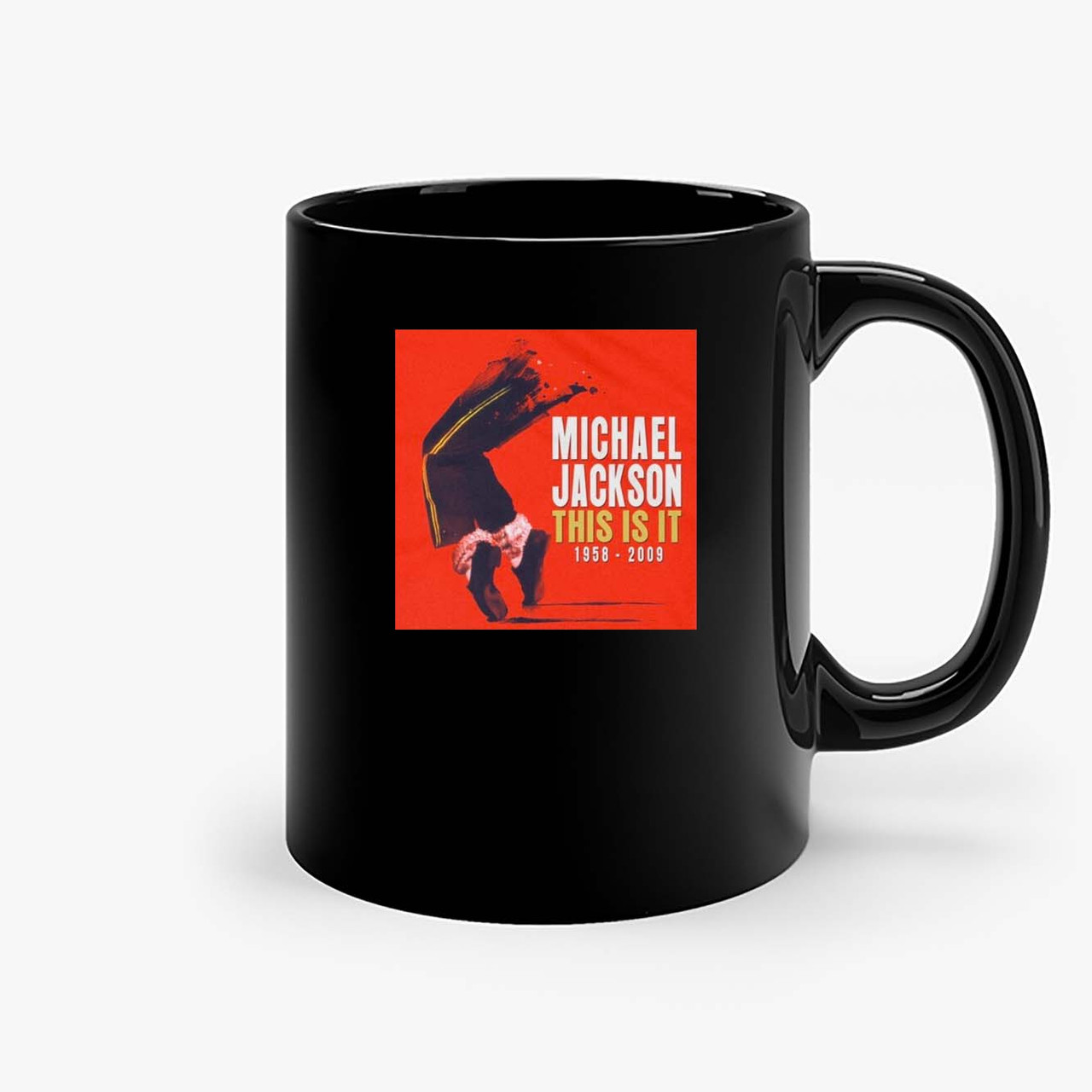 Michael Jackson This Is It Ceramic Mugs, Funny Mug, Birthday | Inspire ...