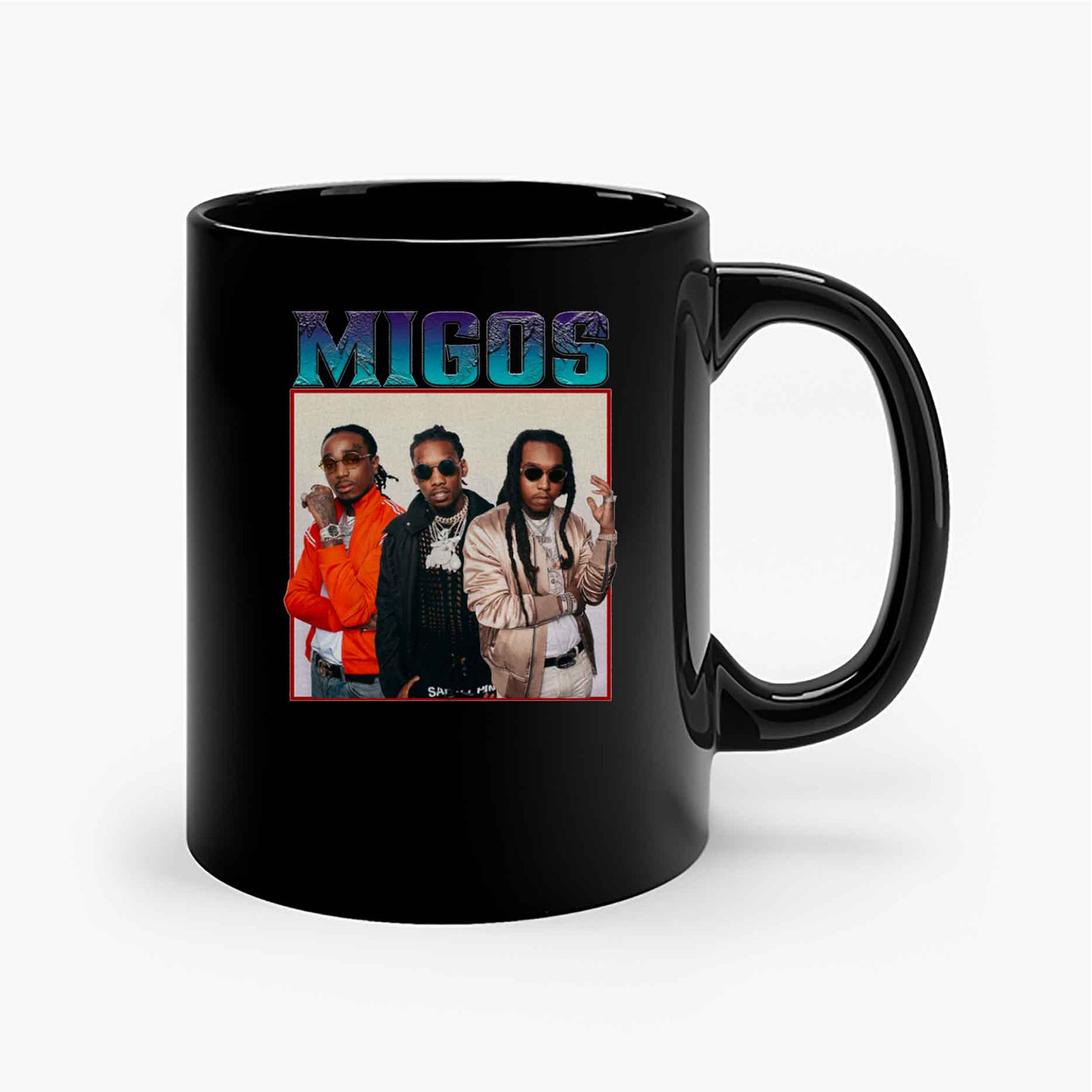 Migos Vintage Raptee Hip Hop Music Ceramic Mugs, Funny Mug, | Inspire ...