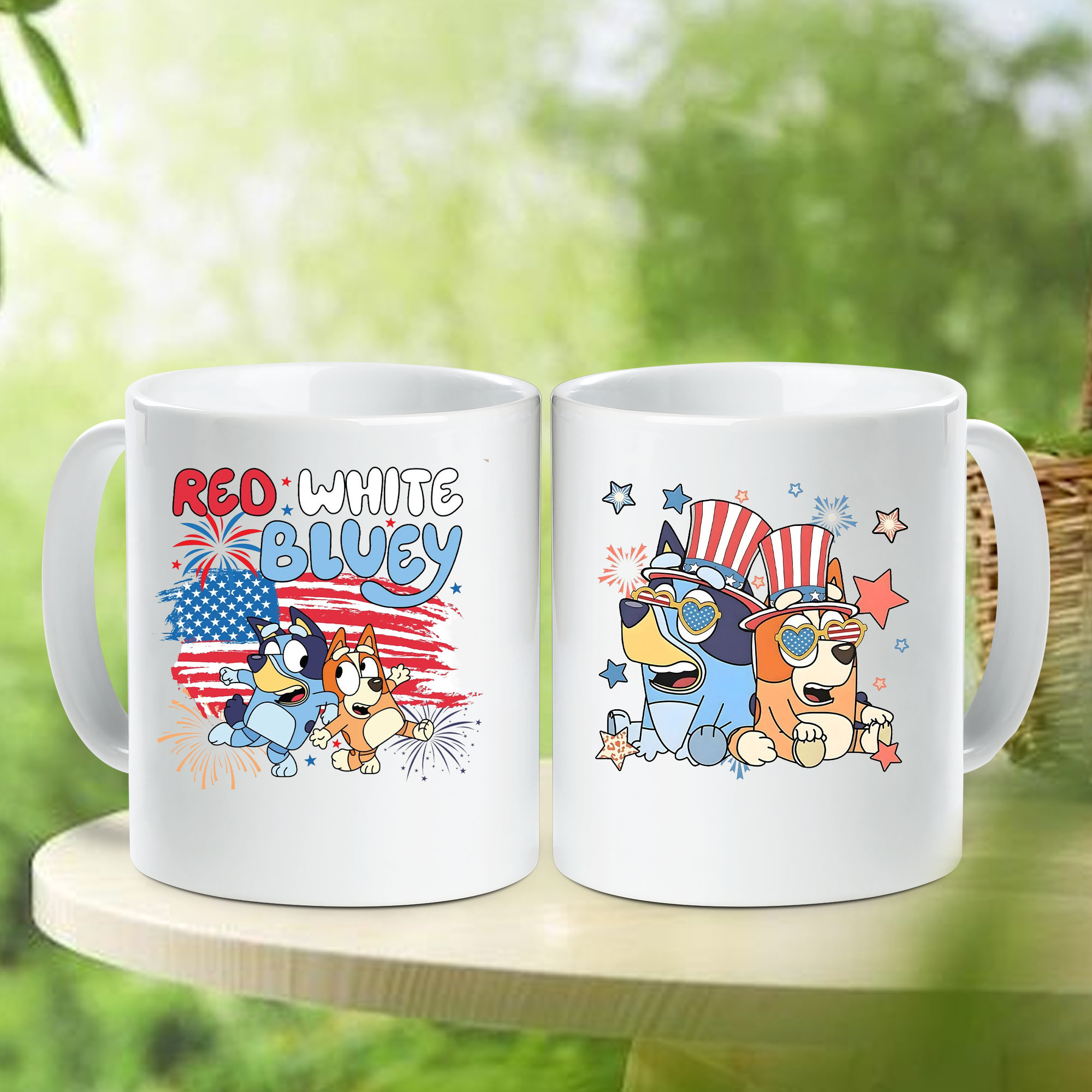 Red White Blue Mug, Fourth Of July Mug, Independence Day Mug | Inspire ...