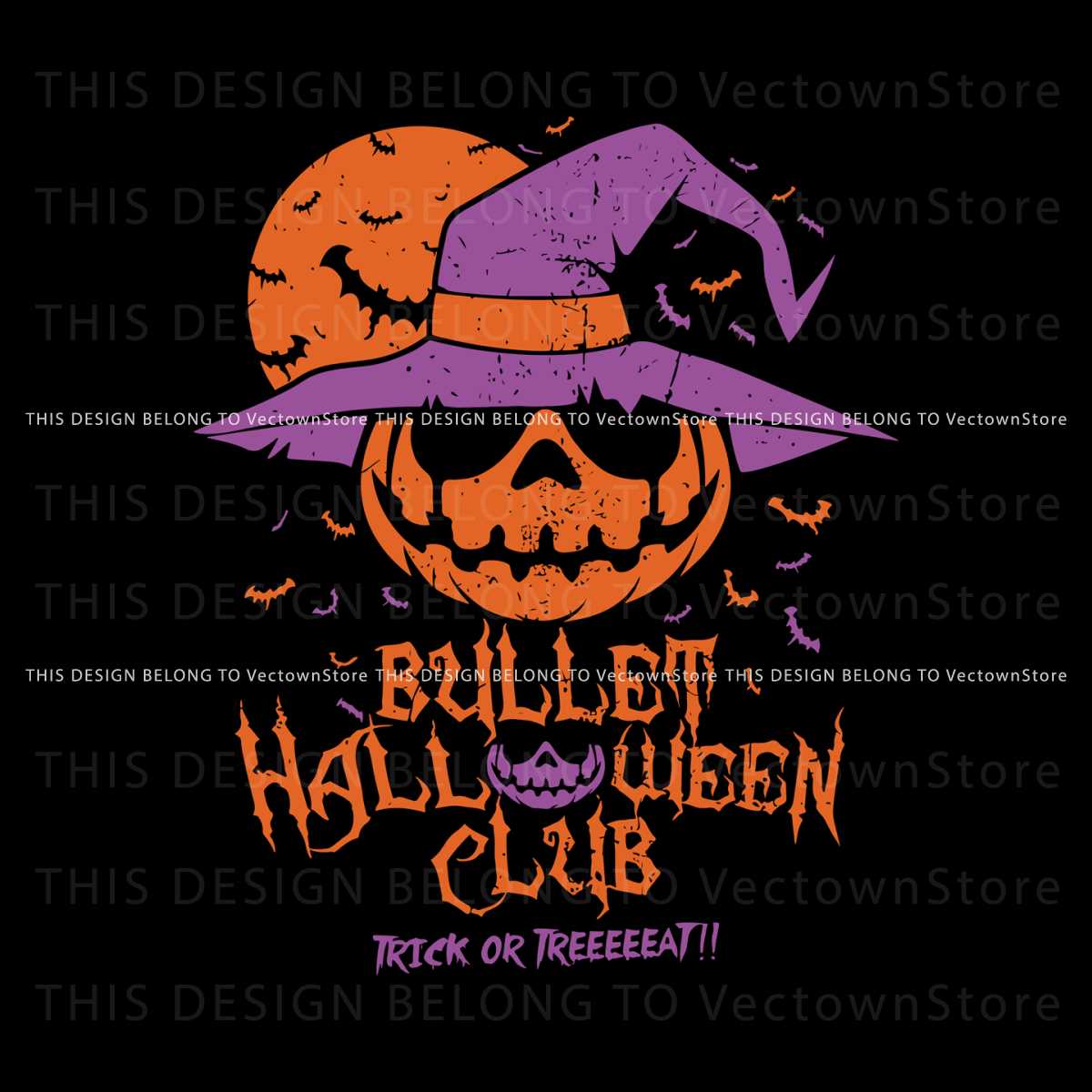 Bullet Club Bad Moon Trick Or Treat SVG Cutting Digital File | Inspire ...