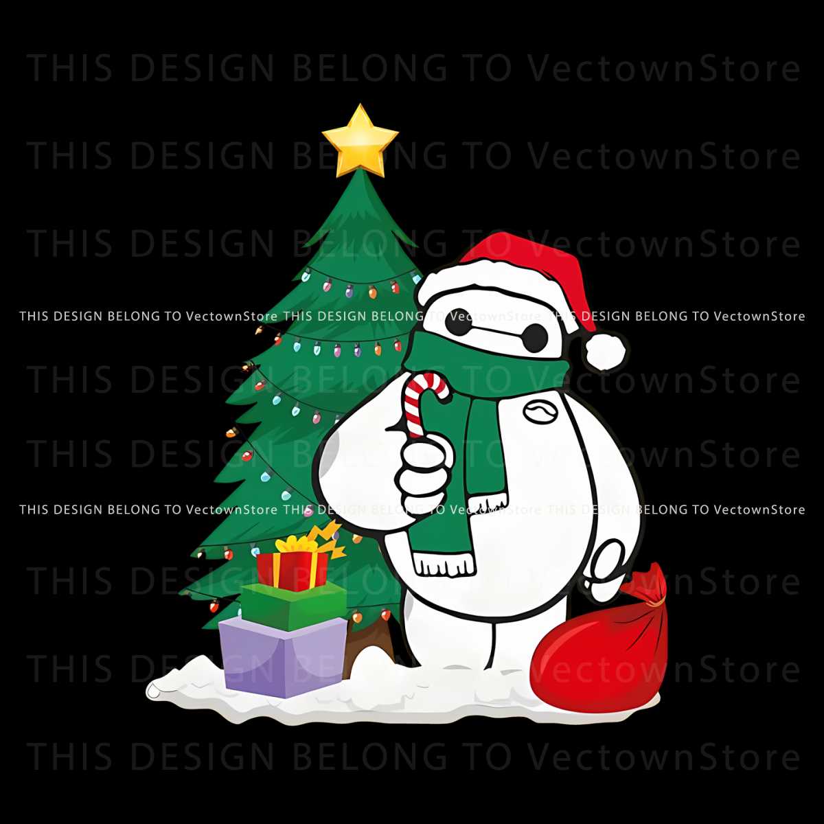 Funny Baymax Christmas Family Disney PNG Download File, Tren - Inspire ...