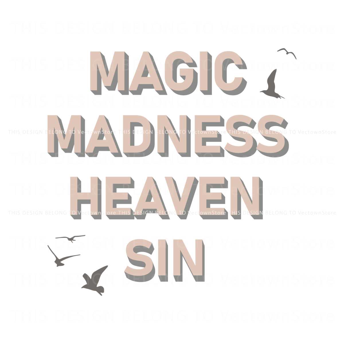 Magic Madness Heaven Sin Blank Space Lyrics SVG File, Trendi | Inspire ...