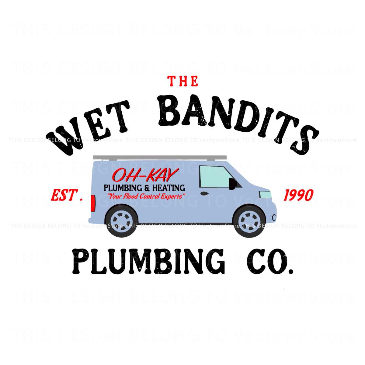 The Wet Bandits Plumbing Co Est 1990 SVG Cricut File, Trendi | Inspire ...