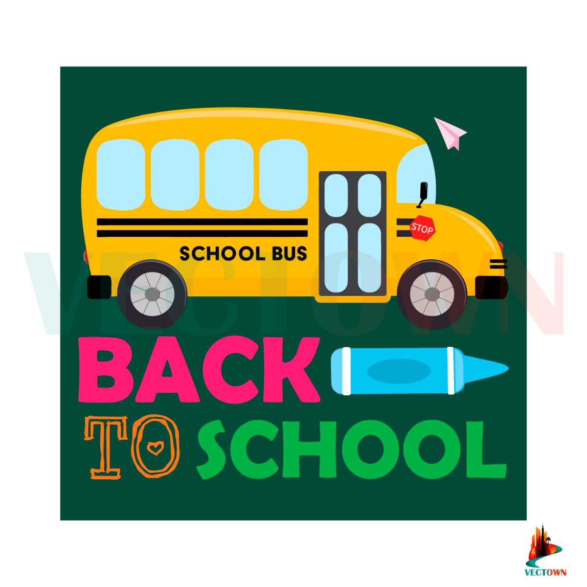 Back To School Bus SVG Cool Teacher SVG Digital Cricut File | Inspire ...