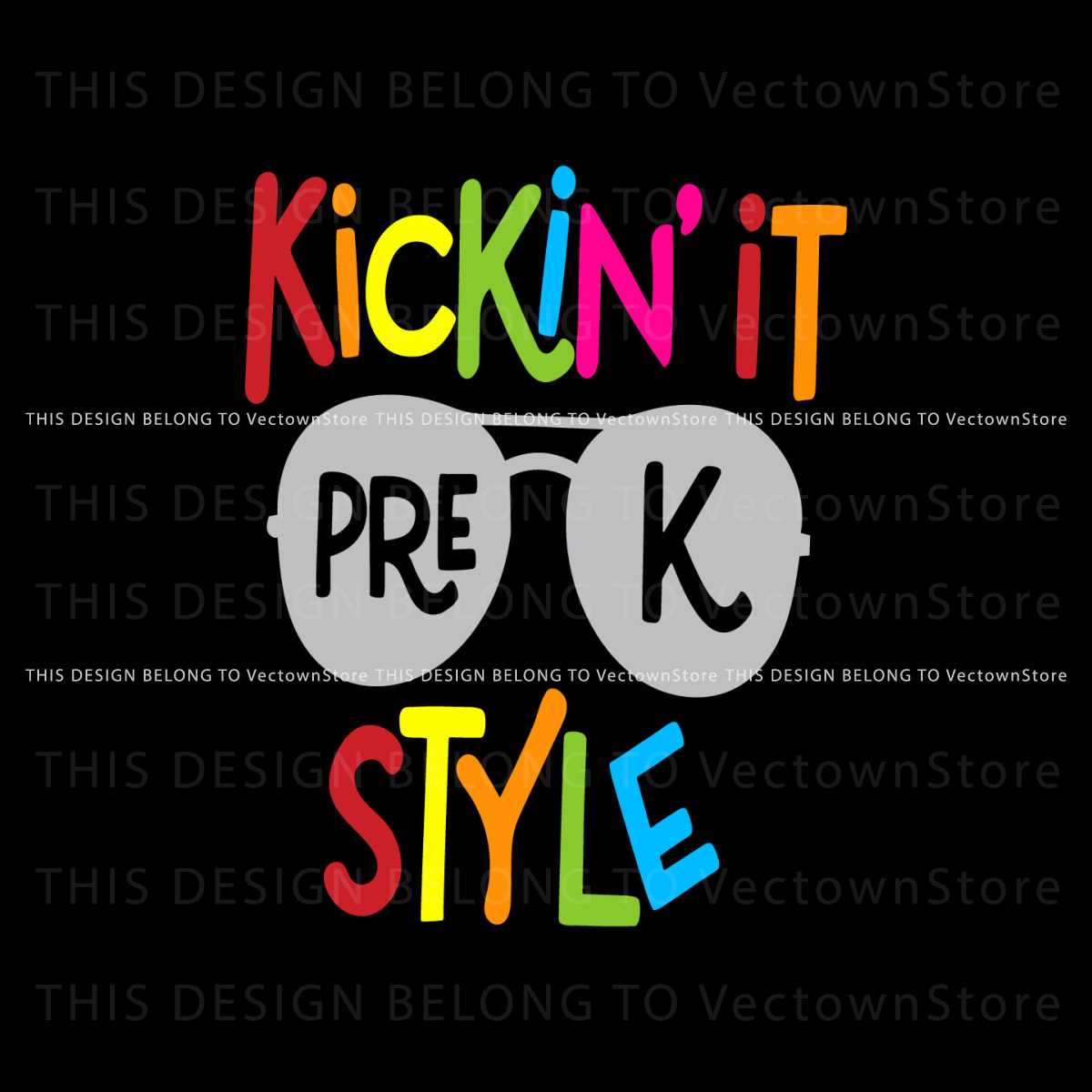 Back To School SVG Kickin It Pre K Style SVG For Cricut File | Inspire ...