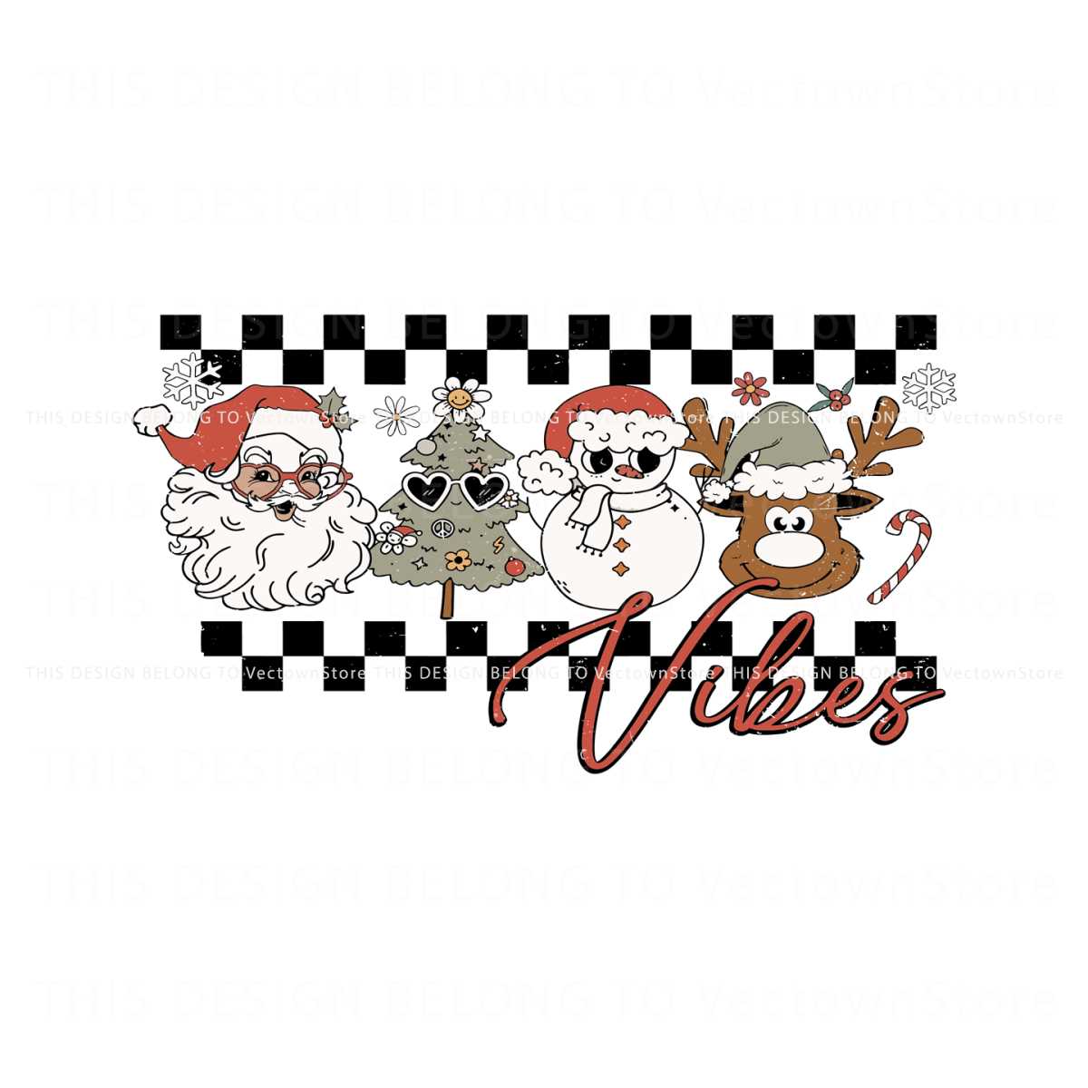 Christmas Vibes Santa Claus Svg Digital Cricut File Best Gra | Inspire ...