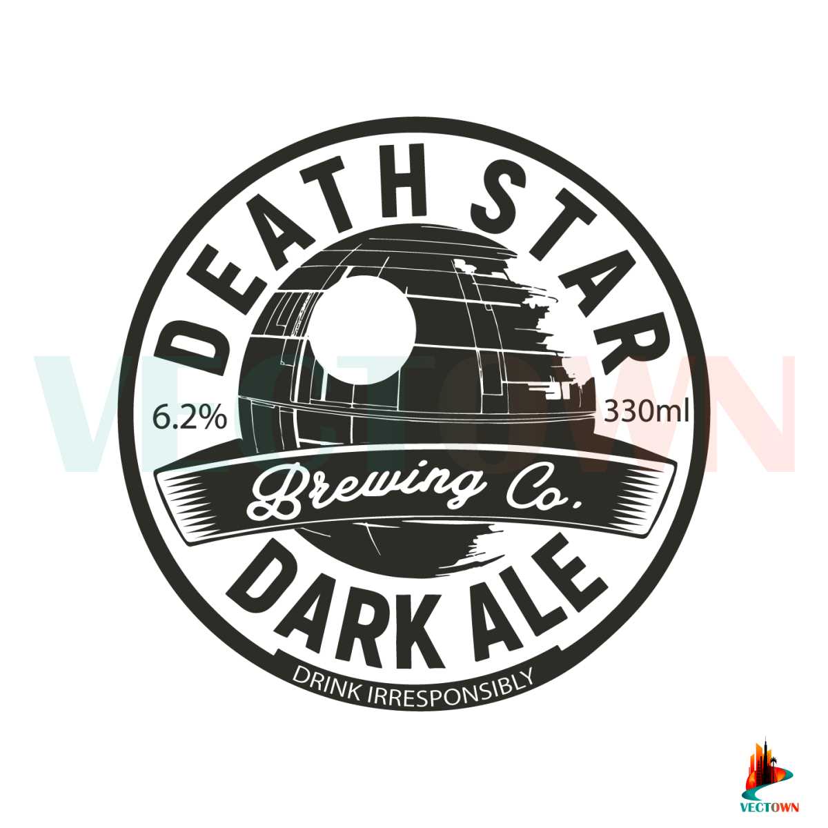 Death Star Pale Ale Star Wars Svg Disney Death Star Dark Ale | Inspire ...