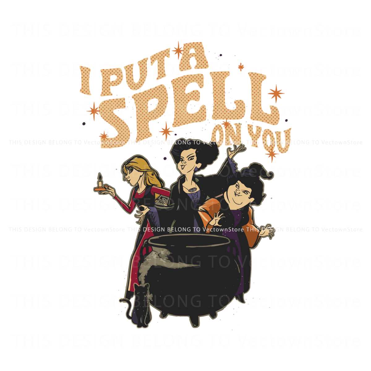Disney Hocus Pocus I Put A Spell On You SVG File For Cricut | Inspire ...