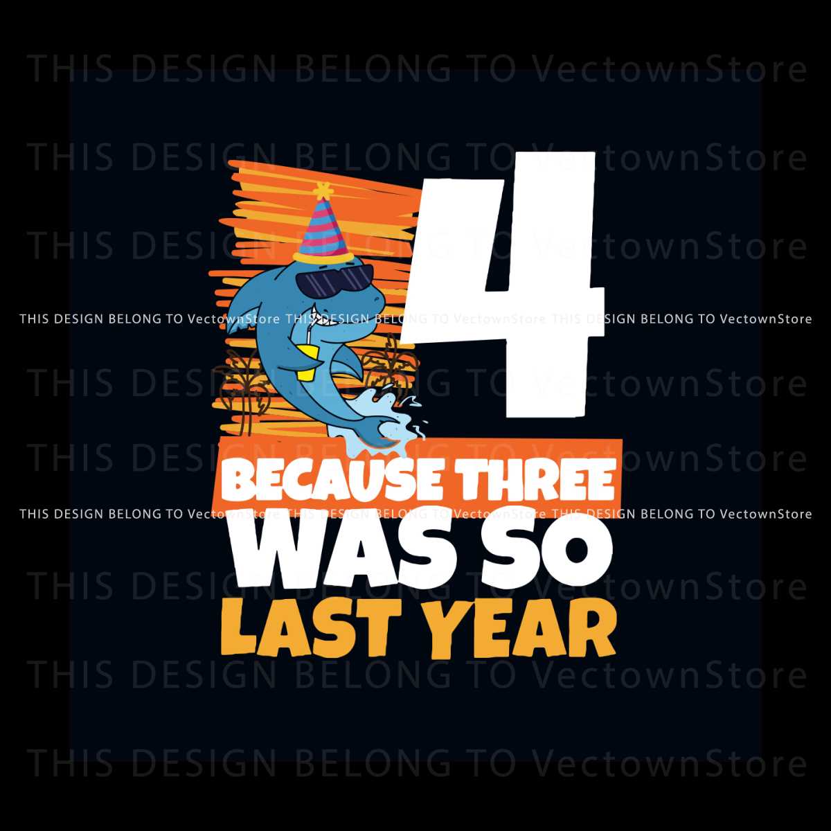 Free 4 Because Three Was So Last Year SVG Cutting Digital Fi | Inspire ...