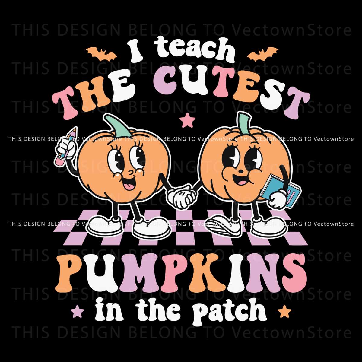 Halloween I Teach The Cutest Pumpkins In The Patch SVG File | Inspire ...