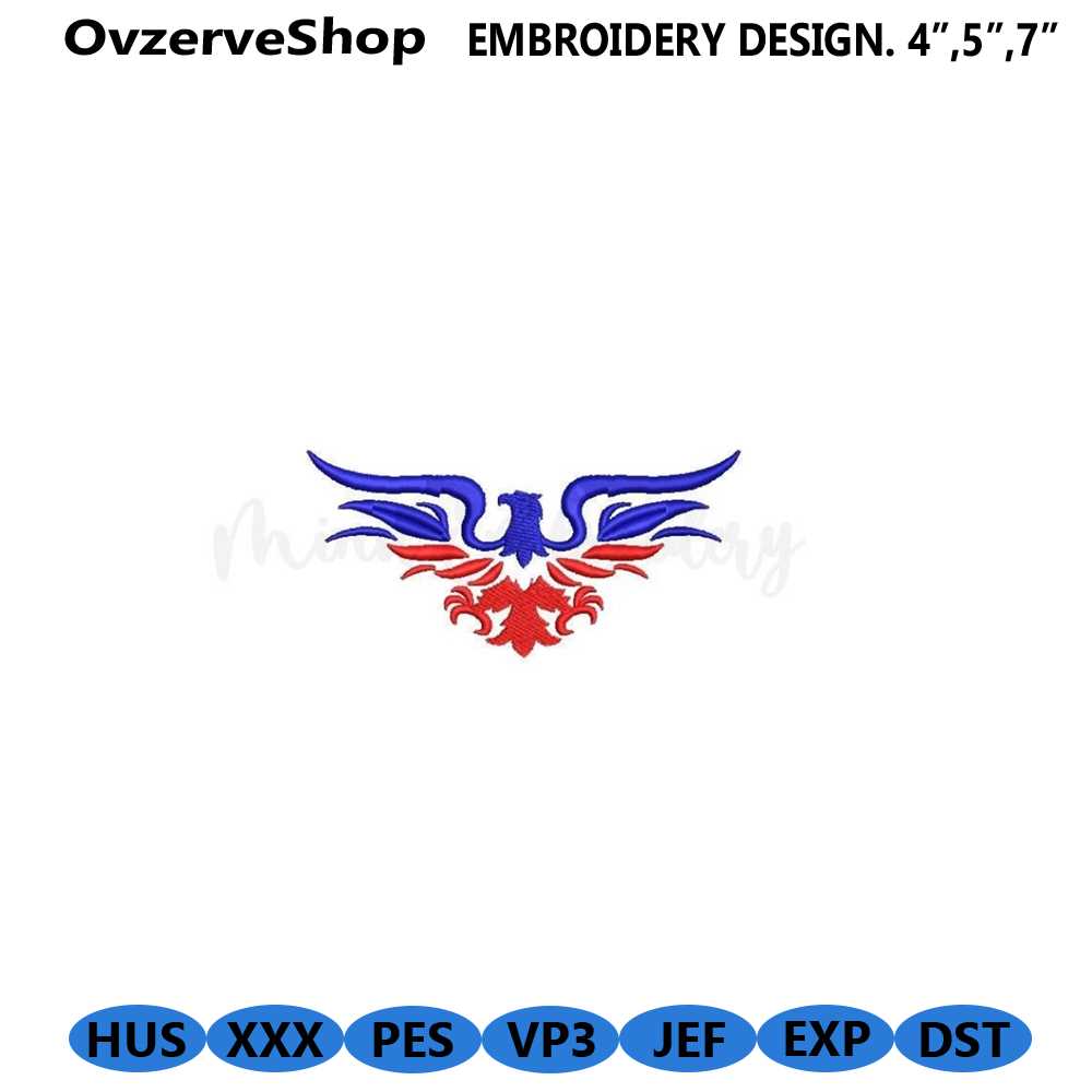 American Eagle Embroidery Design, Machine Embroidery Design, | Inspire ...