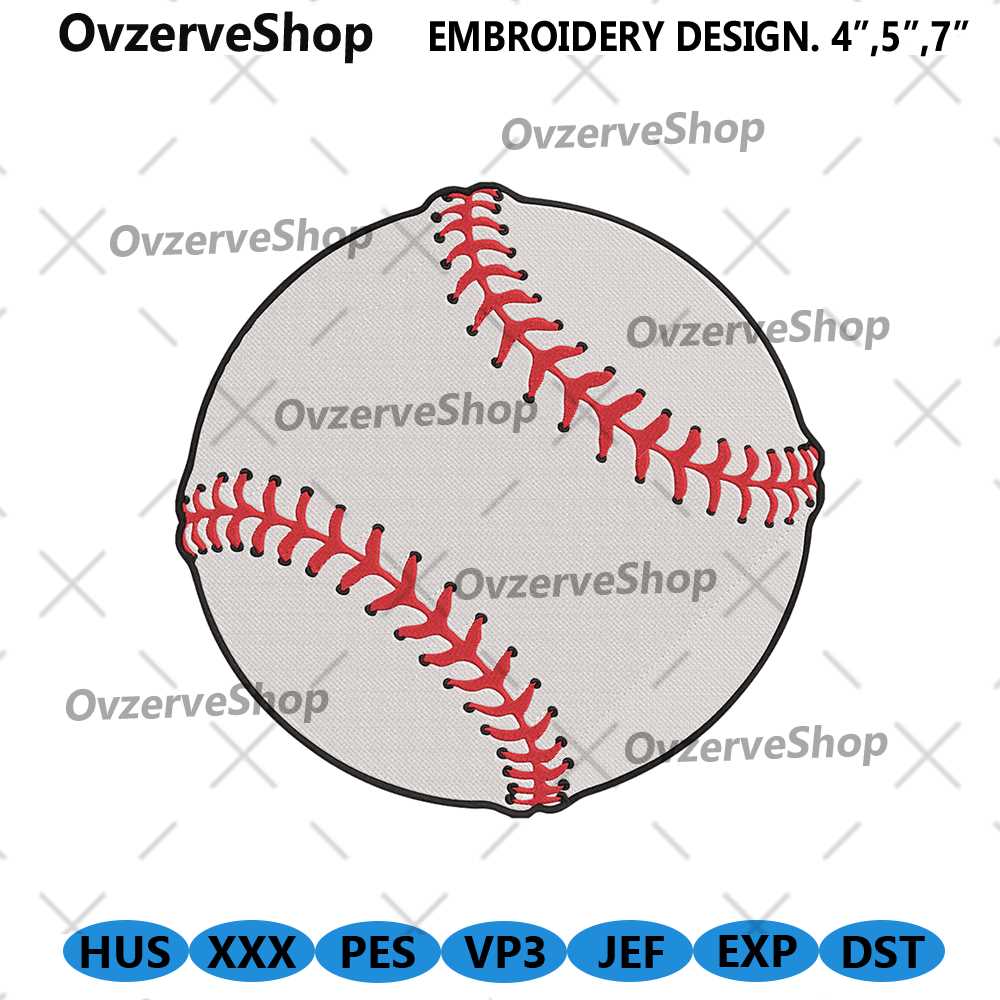 Baseball Sports Embroidery Design, Baseball Machine Embroide | Inspire ...
