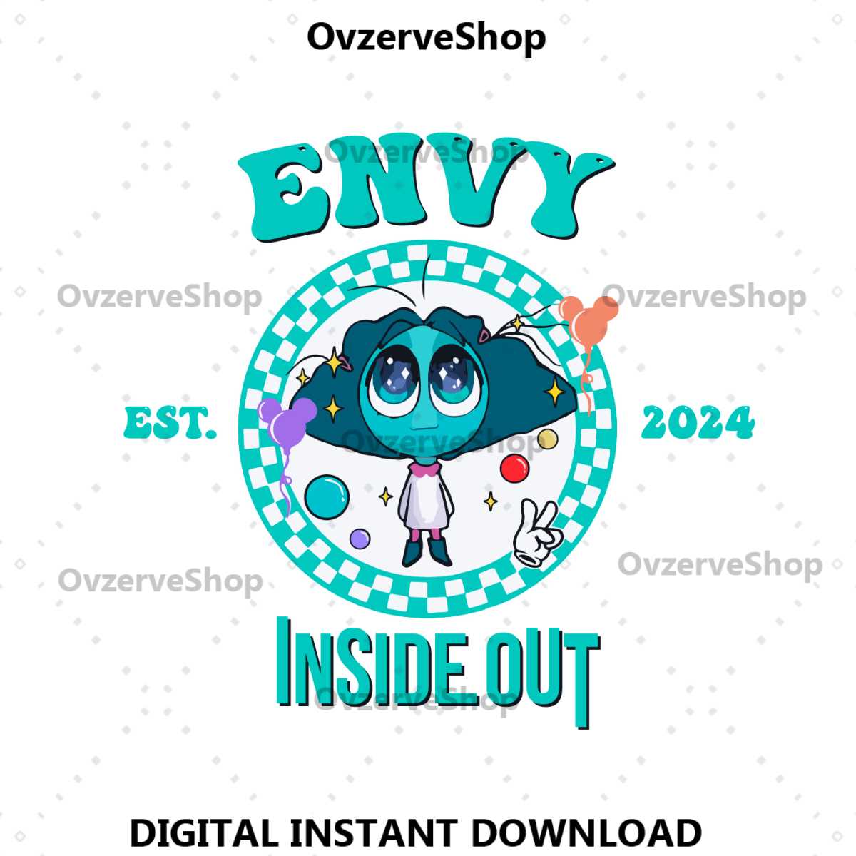 Inside Out Svg, Envy Inside Out Svg, Pixar Inside Out Charac | Inspire ...