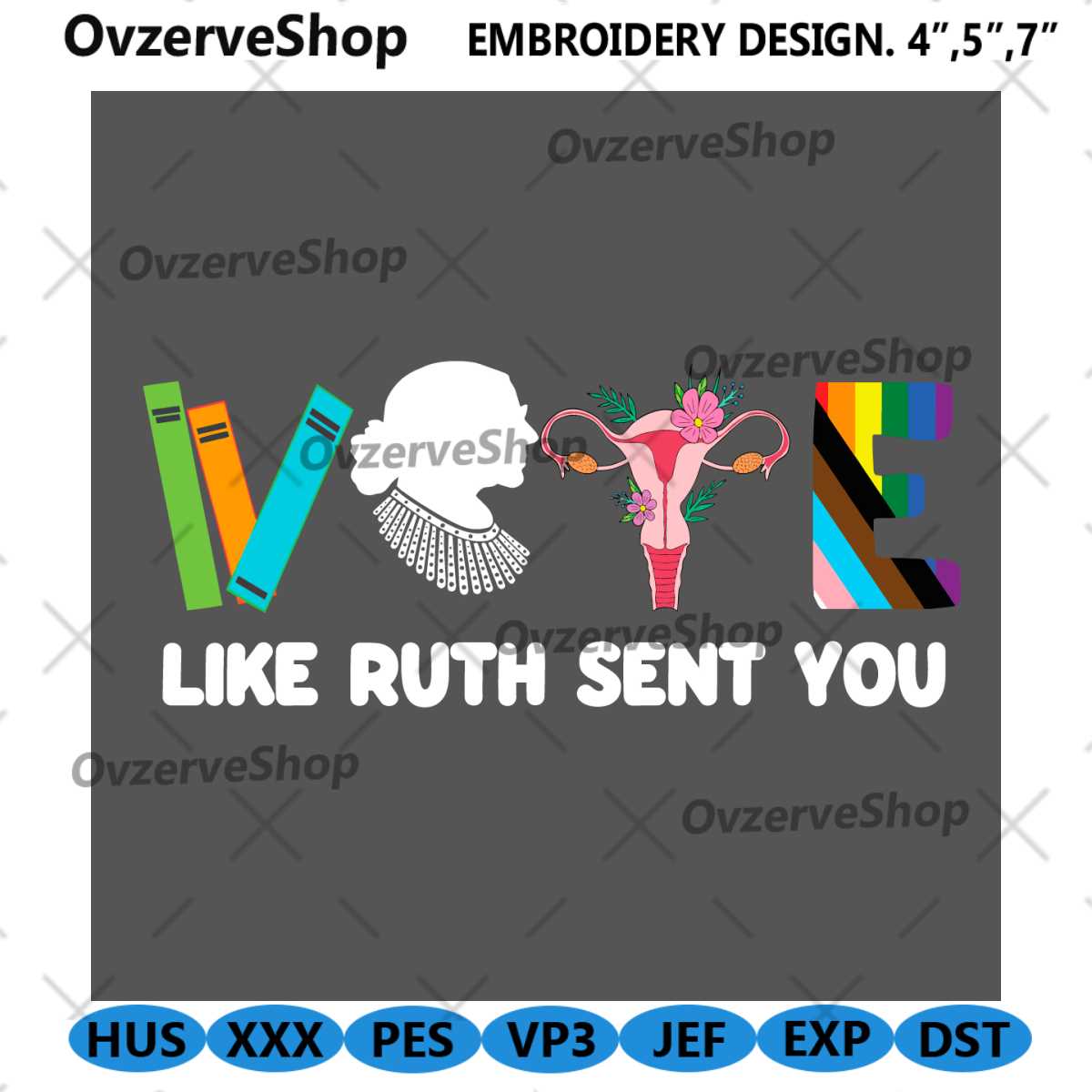 Like Ruth Sent You Svg, Vote Like Ruth Sent You Svg, Notorio | Inspire ...