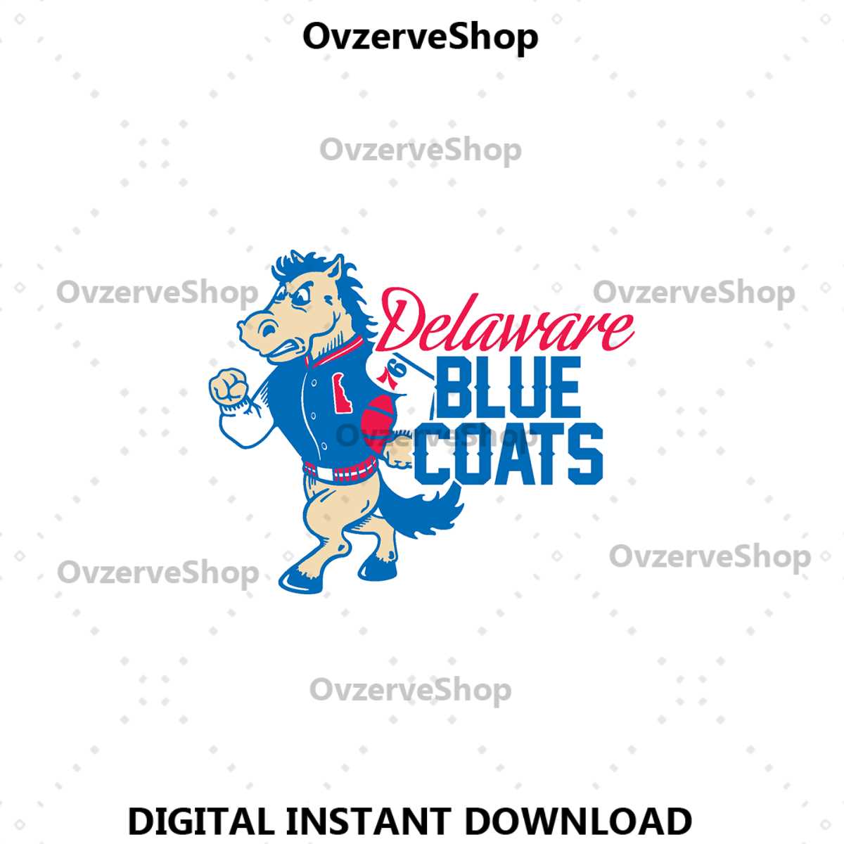 Delaware Blue Coats Svg, Delaware Blue Coats Logo Svg, Delaw | Inspire ...