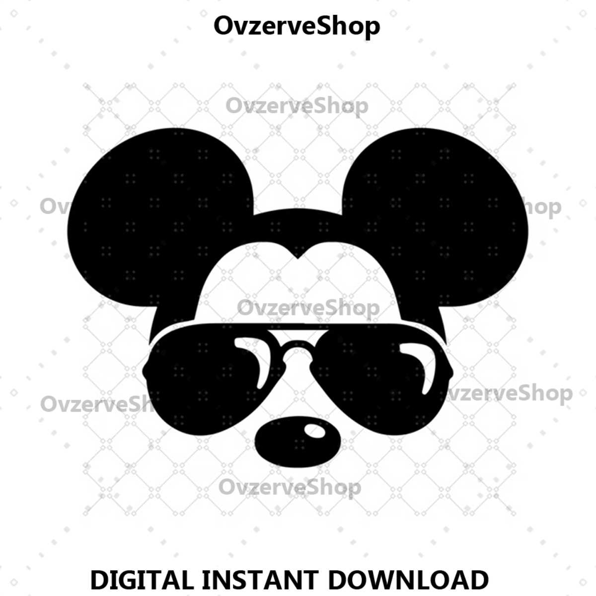Mickey Mouse Sunglasses Svg, Disney Svg, Mickey Svg, Mi | Inspire Uplift