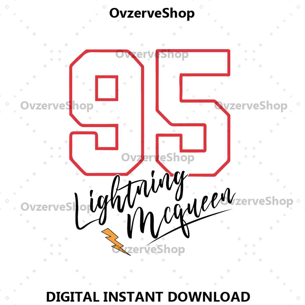 Lightning McQueen 95 Png Svg, Cars Png Svg, Lightning McQuee | Inspire ...