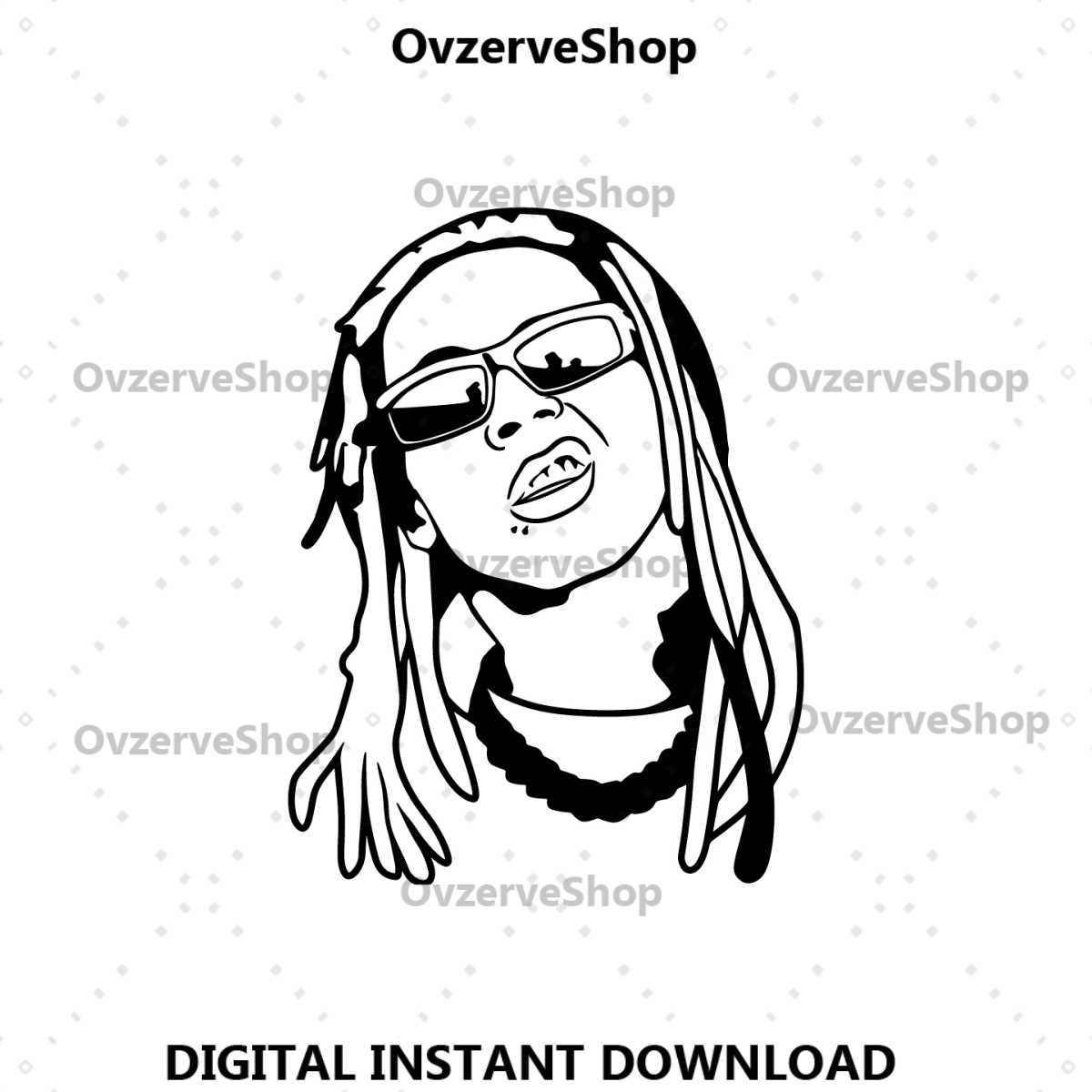 Lil Wayne Hip Hop SVG, Lil Wayne Clipart, Lilwayne svg, Perf | Inspire ...