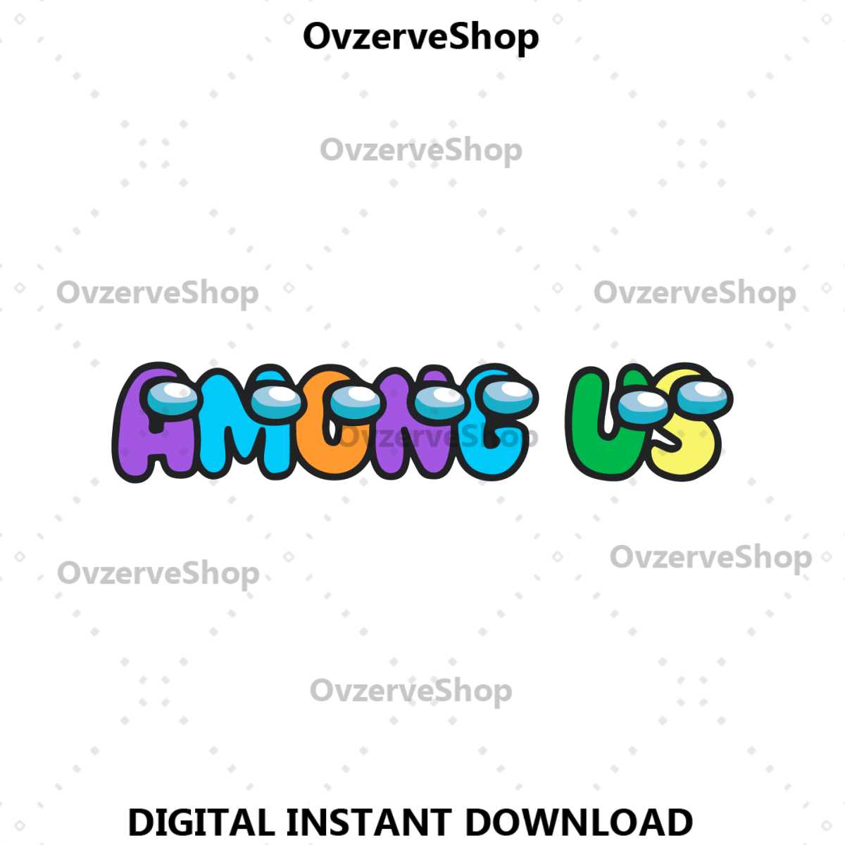 Among Us Letters SVG, Among Us Numbers SVG, Among Us Alphabe | Inspire ...