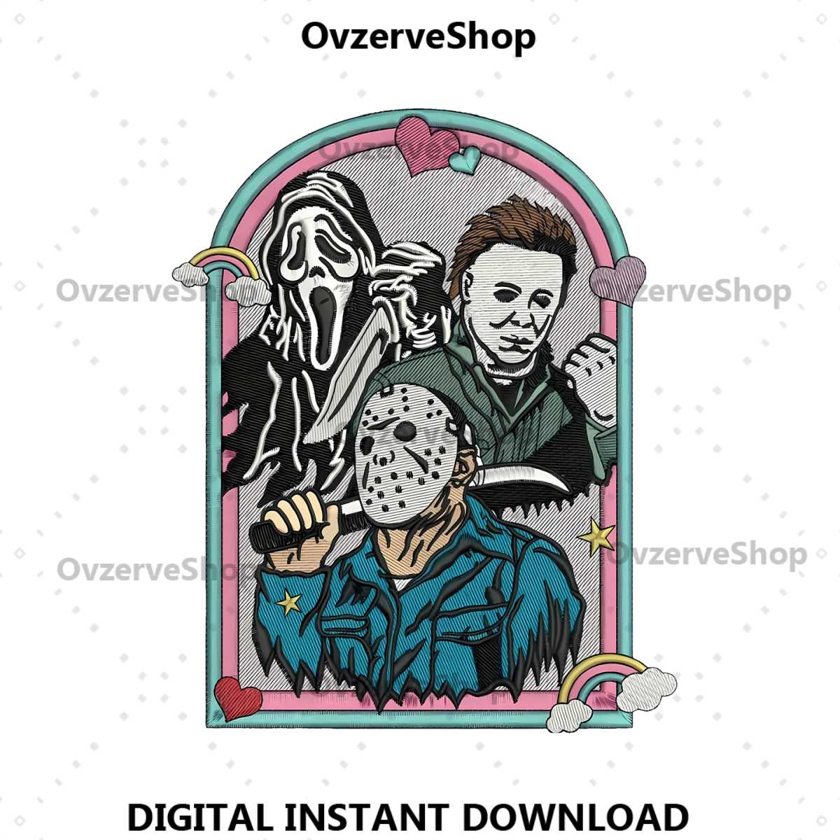 Friday The 13th Scream Horror Valentine File | Inspire Uplift