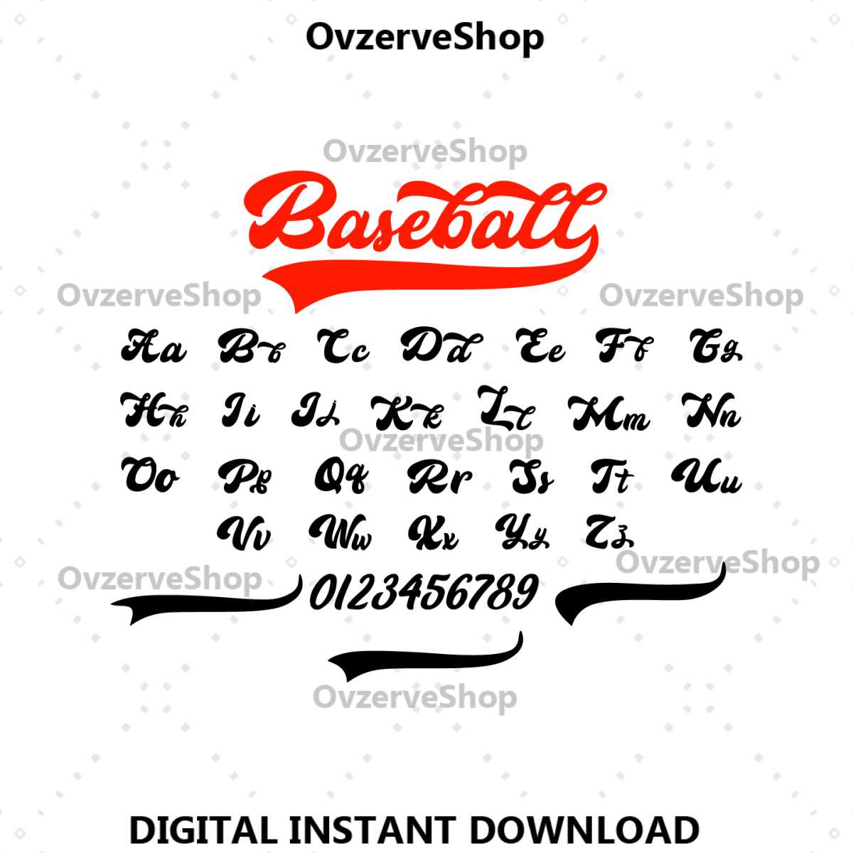 Baseball Font | Inspire Uplift