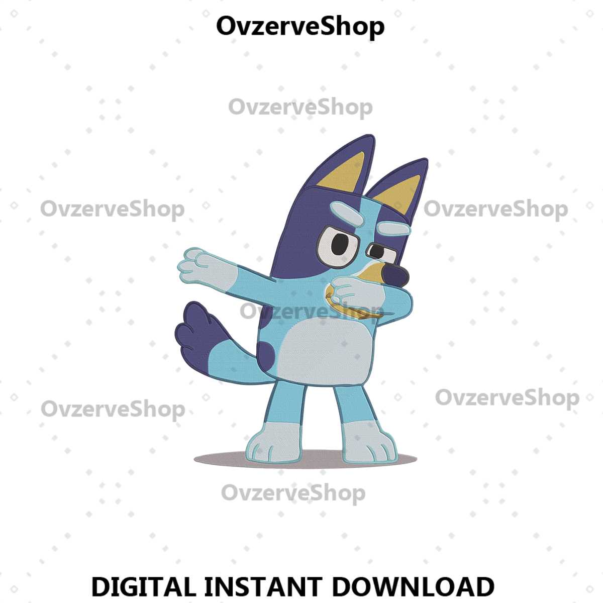 Bluey Embrioidery Files Design, Bluey Dog Machine Embrioider | Inspire ...