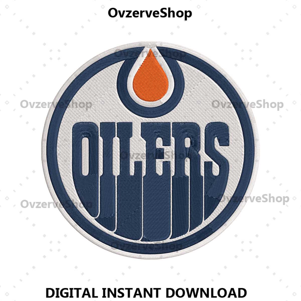 Edmonton Oilers Logo NHL Embroidery Design, Edmonton Oilers | Inspire ...