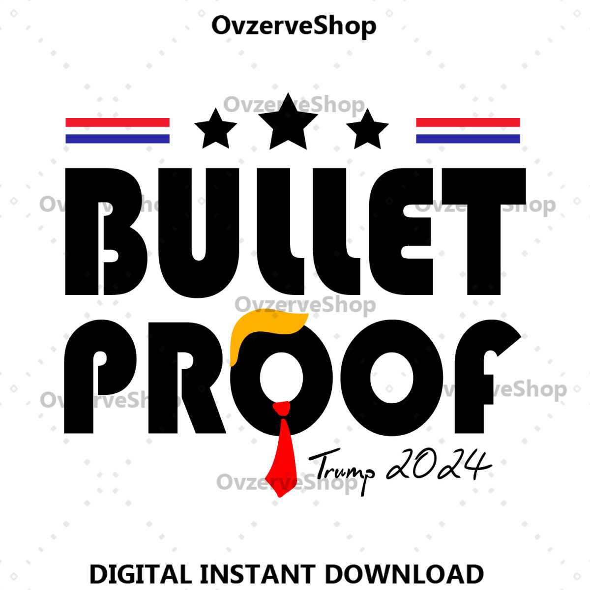 Bullet Proof Trump Svg, Trump Fight 2024 Svg, Trump Shot Fig - Inspire ...