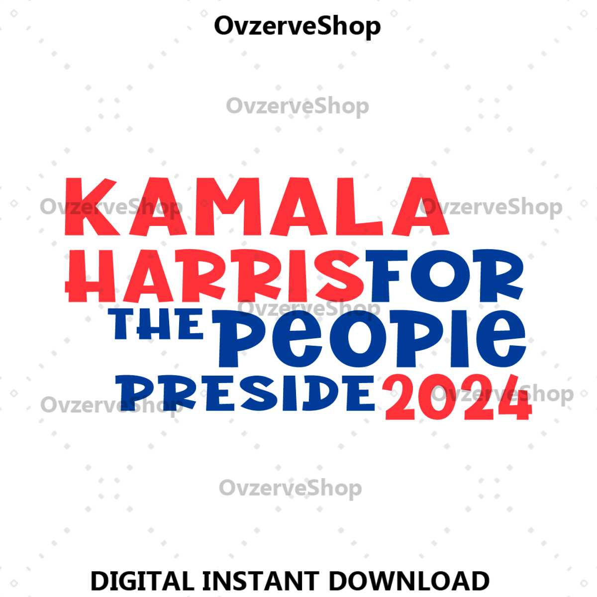 Kamala Harris For The People President 2024 Svg, Madam Presi | Inspire ...