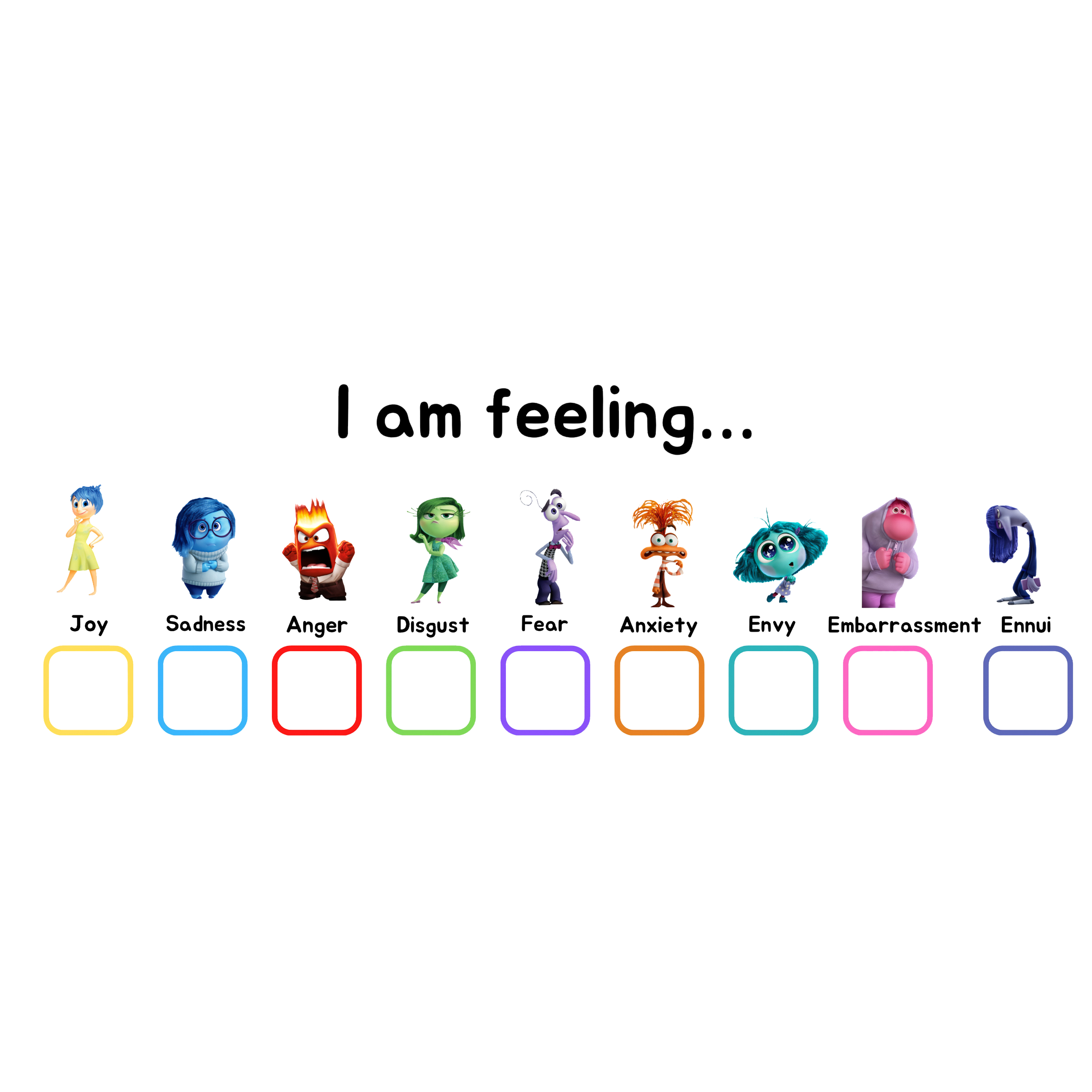 Inside out 2 Png, Inside out 2 emotions Png, Inside out 2 ch | Inspire ...