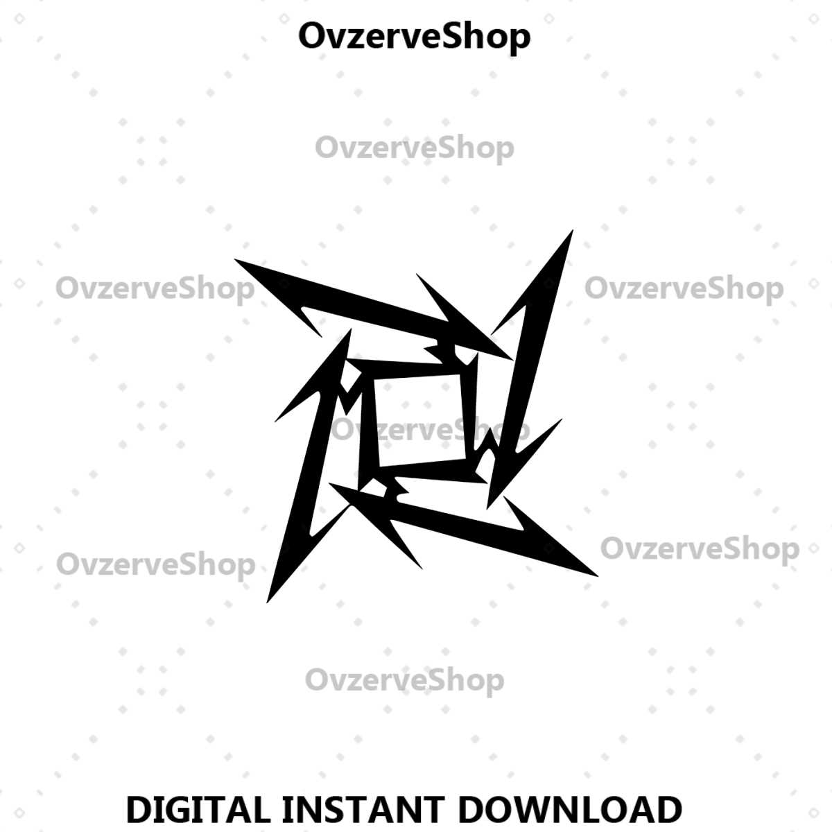 Metallica Star Svg, Metallica Logo Svg, Metallica Svg, Metal | Inspire ...