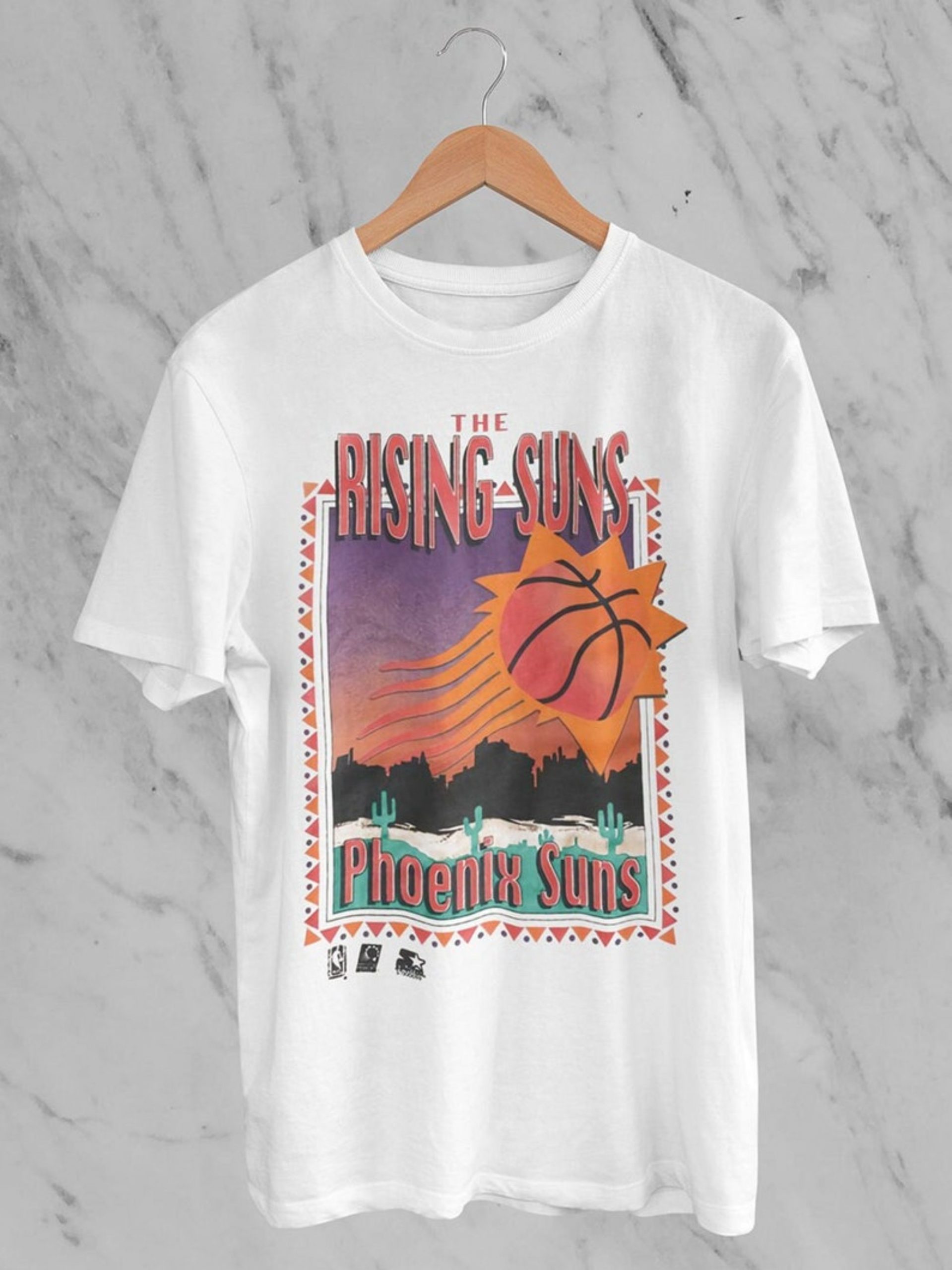 Vintage The Rising Suns Phoenix Sun Shirt, Basketball Team S | Inspire ...