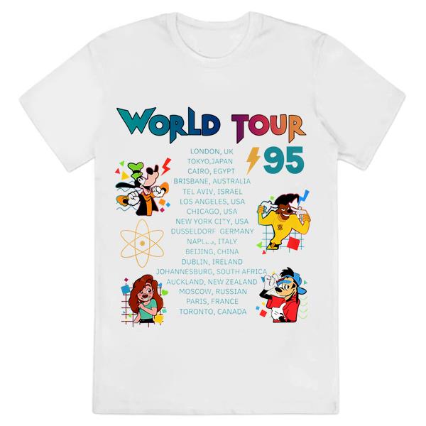 Retro 90s A Goofy Movie Powerline Stand Out Tour 94 Comfort - Inspire ...