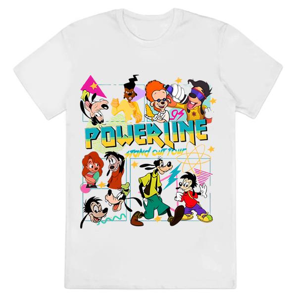 Retro Disney Powerline Shirt, A Goofy Movie Shirt, Powerline | Inspire ...