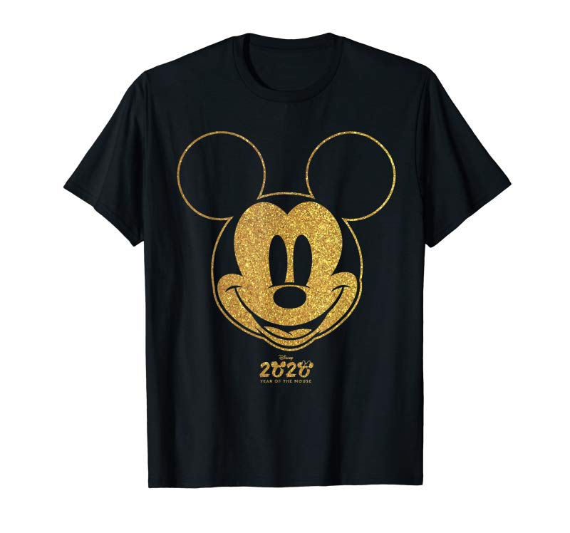Adorable Disney Year Of The Mouse Golden Mickey January T-Sh | Inspire ...