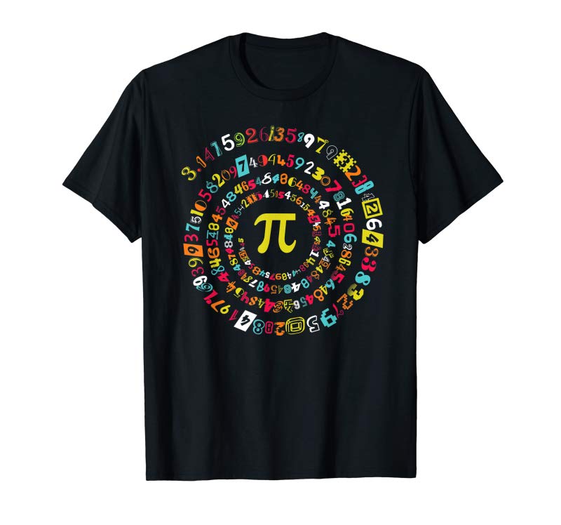 Adorable Funny Pi Day Shirt Spiral Pi Math Tee For Pi Day 31 | Inspire ...